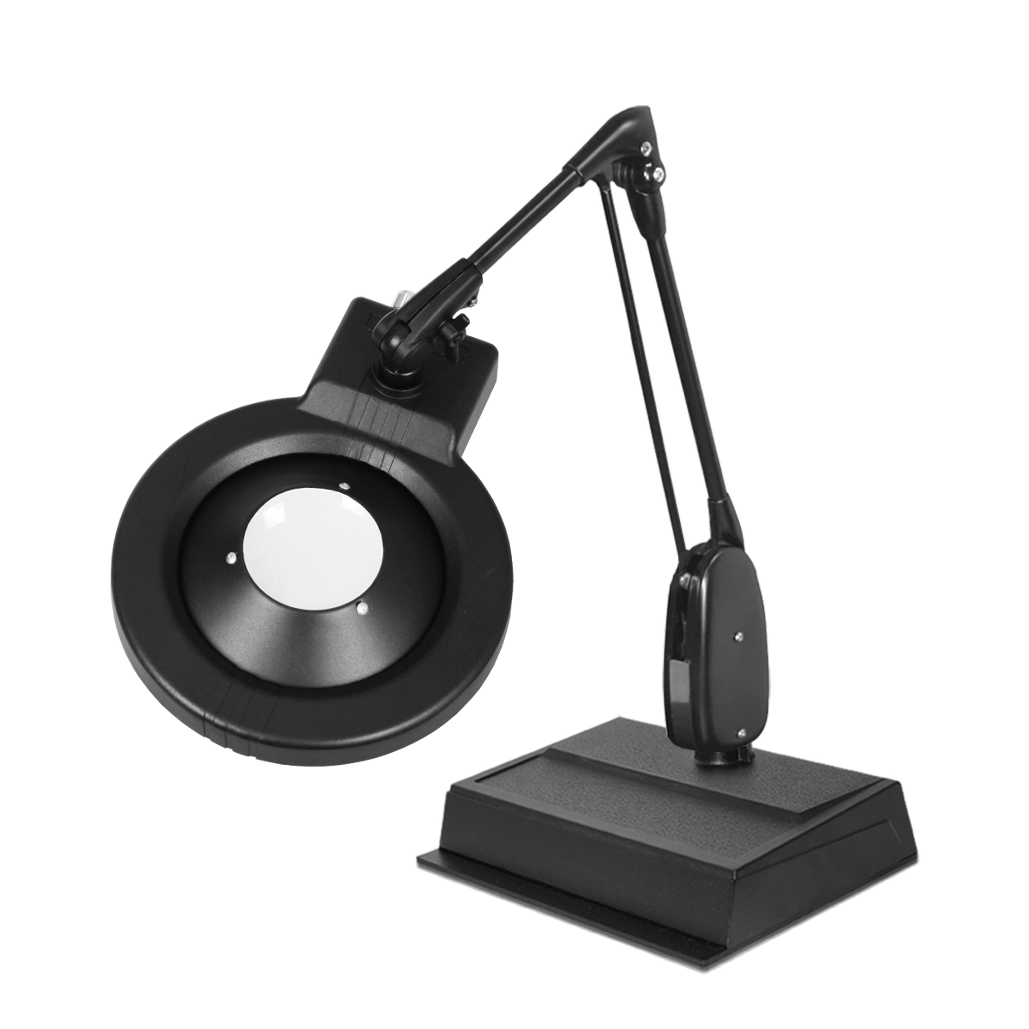 Electric Magnifying Lamp Weighted Base Desktop 3/12 Diopter LED